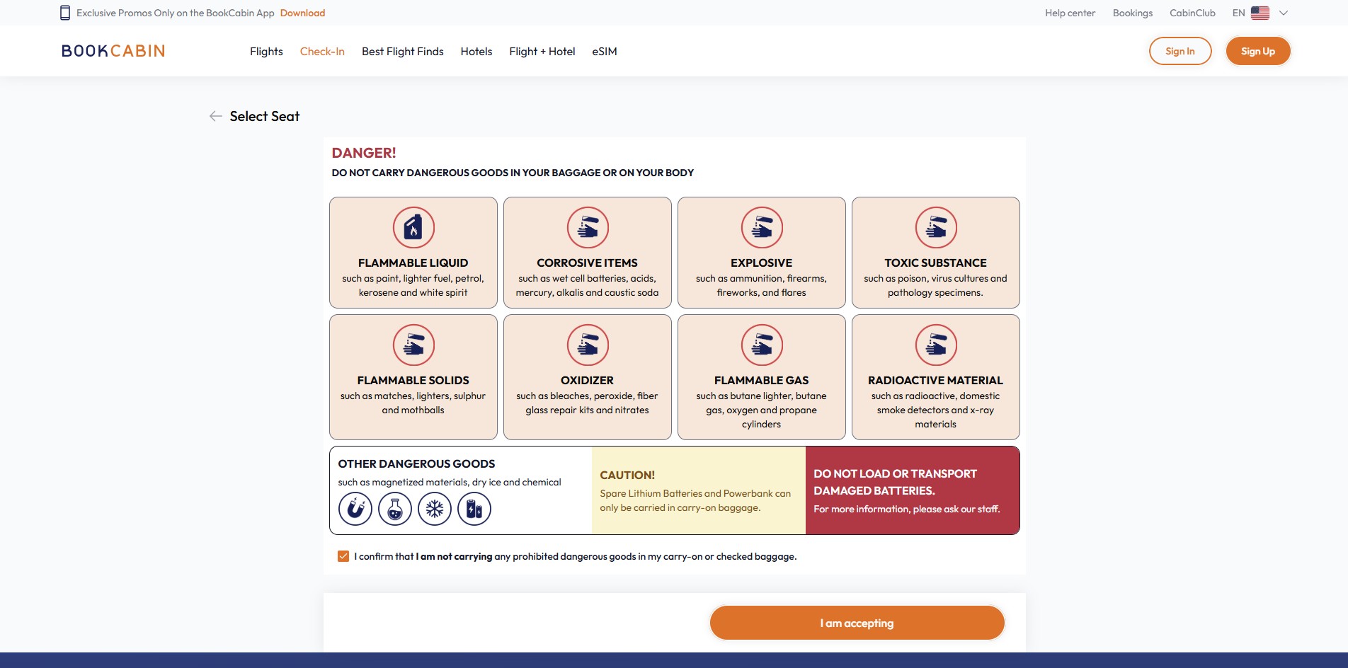 How to Check in Online